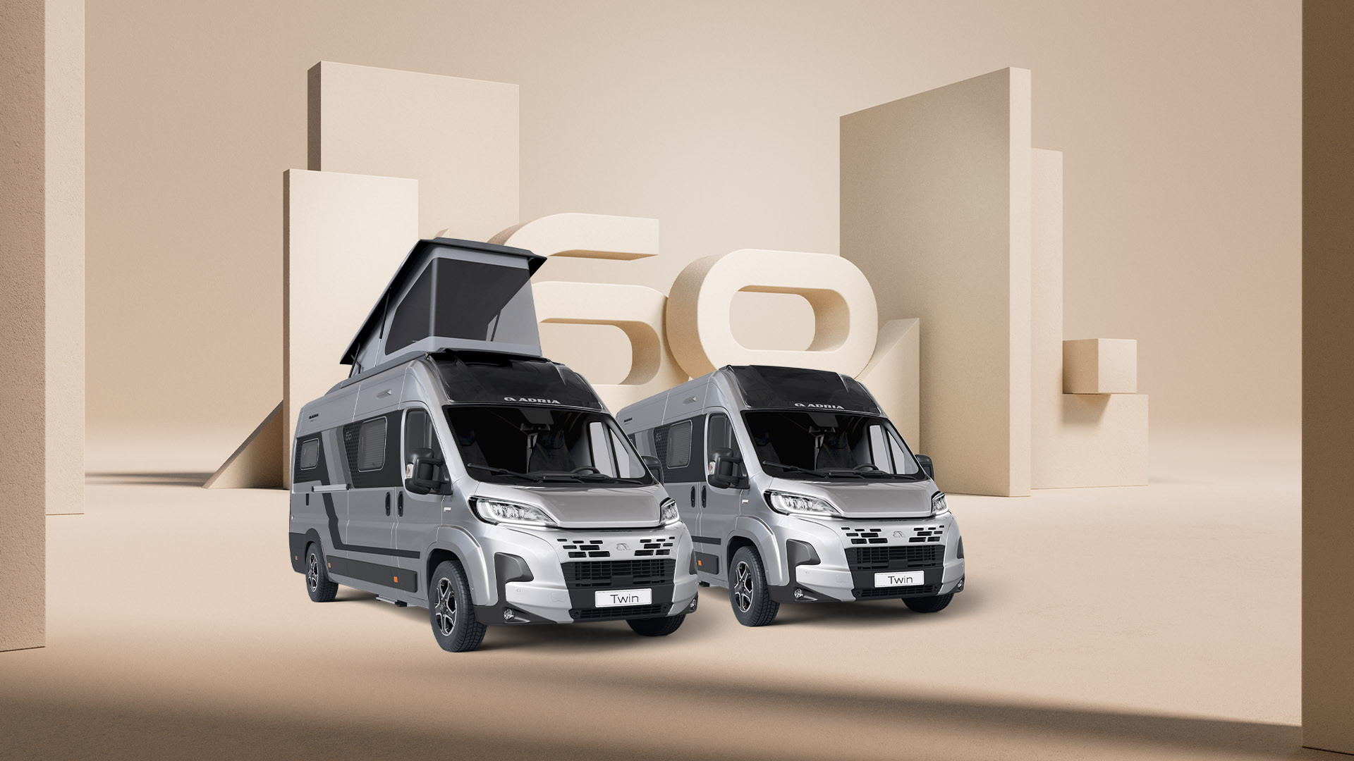 Adria Twin 60 Jahre Sondermodell